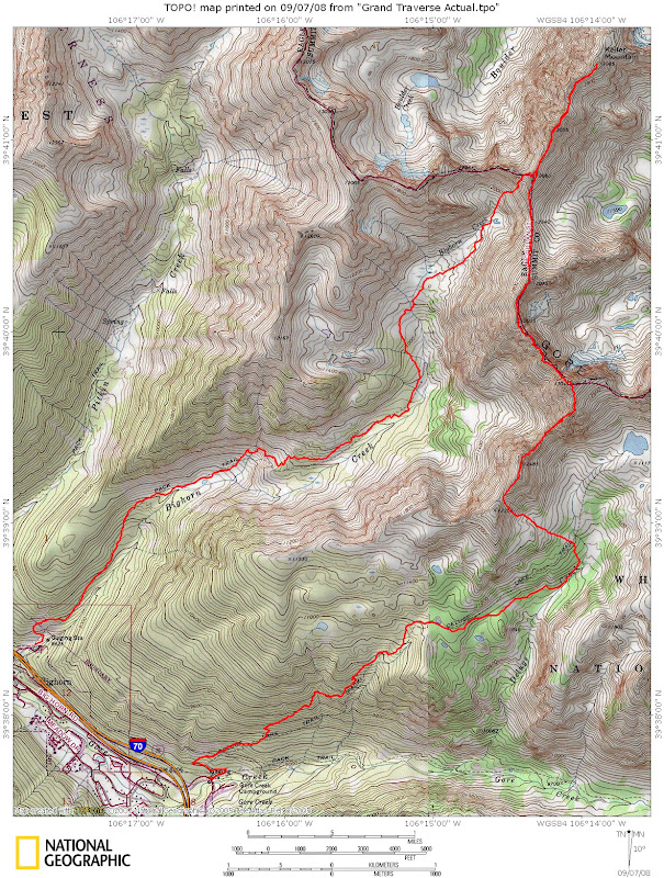 The Grand Traverse: A Gore Range Scramblefest : Trip Reports : SummitPost